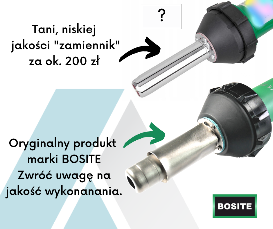 Hot air welding machine for PVC floor coverings Bosite-D - Ataszek