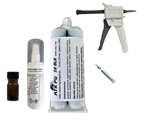 Adhesive for rubber, plastic and aluminum ATK PU16 - Ataszek